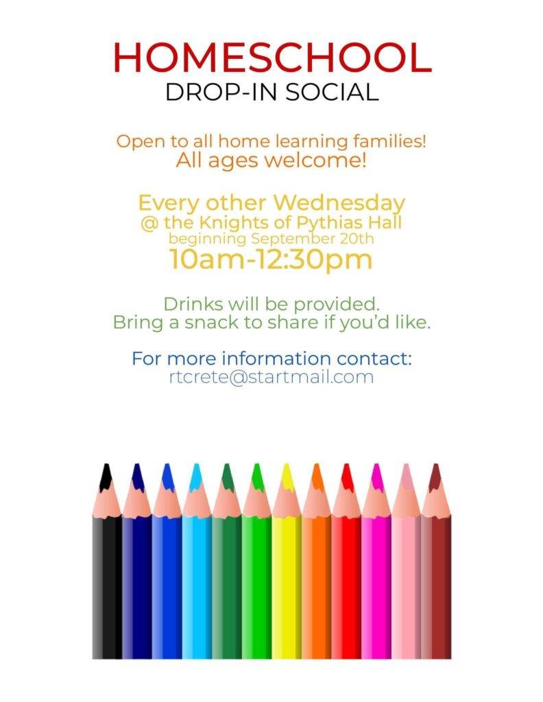 Homeschool Drop in – Revyhub